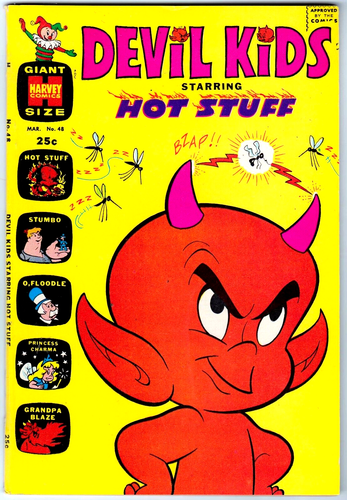 Hot Stuff Devil Kids #048 High-Grade Harvey File Copy Giant Comic! 1971 ...