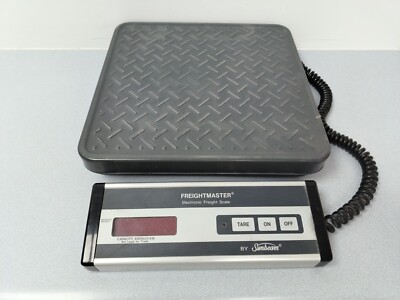 Sunbeam Freightmaster Electronic Freight Scale 400 pound Capacity | eBay