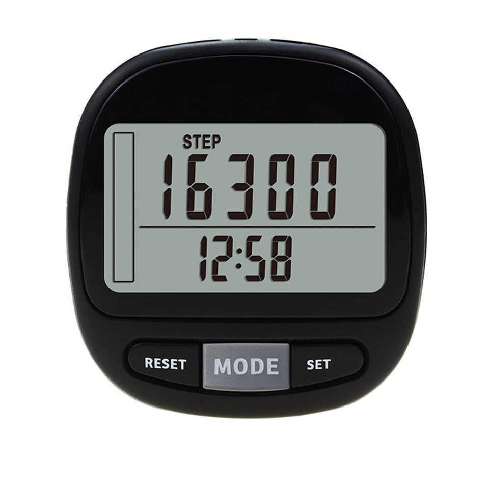 3D Pedometer Walking Step Counter Accurate Steps Tracker for Kids ...