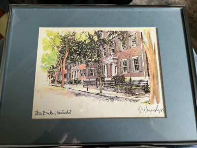 Original Signed ROBERT E KENNEDY Limited Edition Print "Three Bricks ...