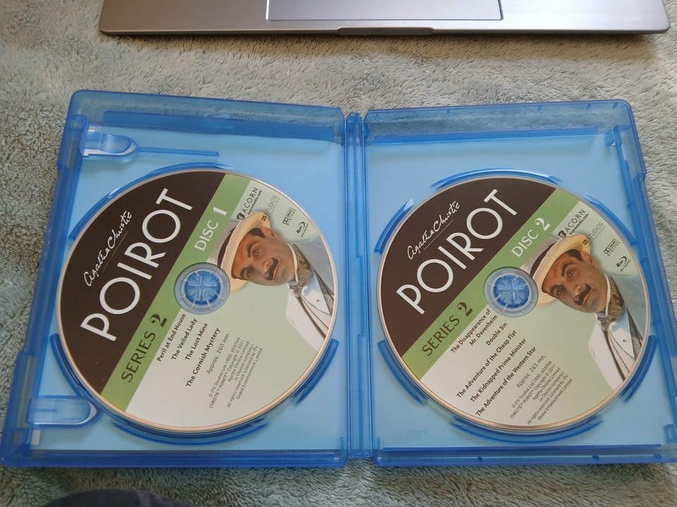 Agatha Christie's Poirot: Series 2 (Blu-ray, 1990) 54961873791| eBay