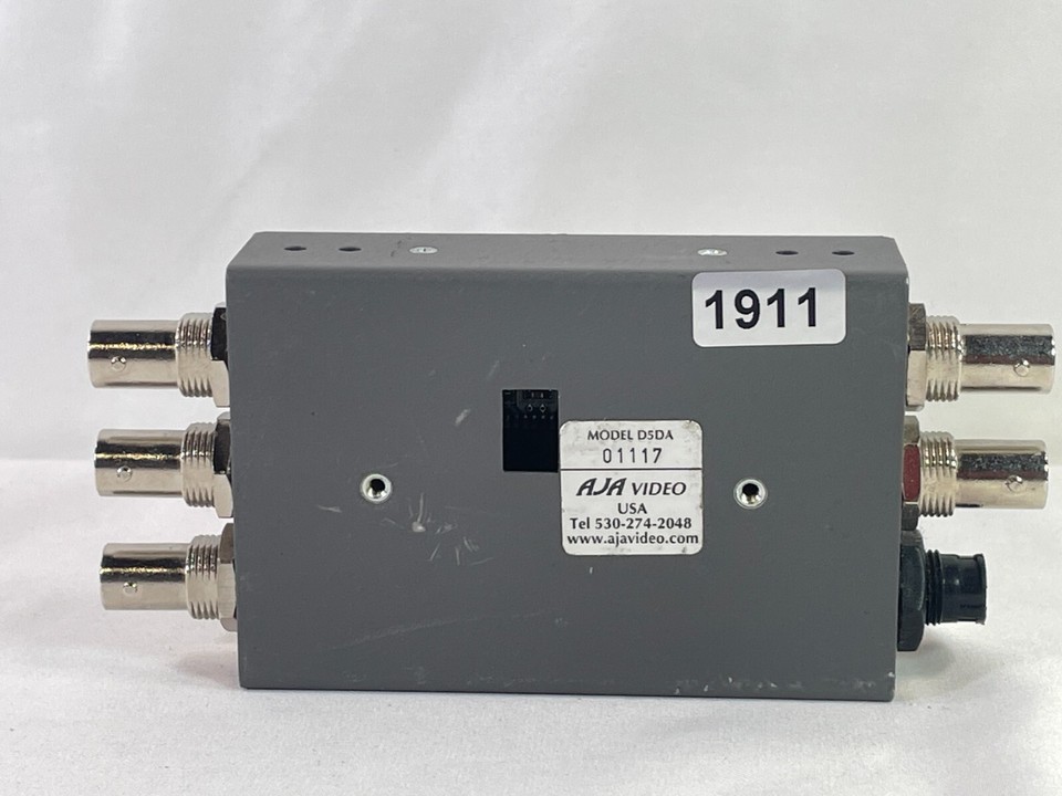 AJA D5DA 1x4 SDI Distribution Amplifier Re-Clocking Multi-Format – No ...