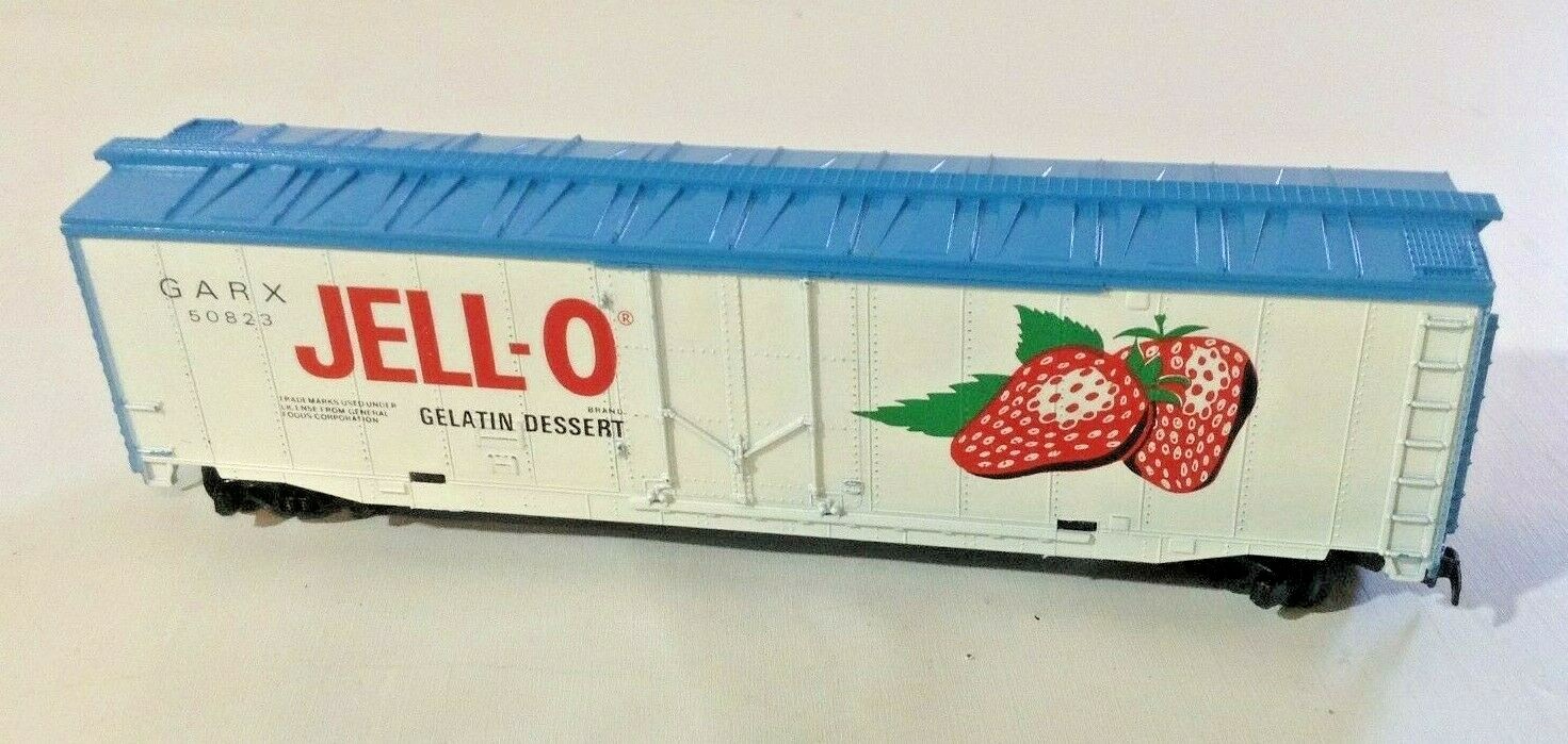 Tyco HO Scale Train Car Jell-o Jello Billboard Box Car | eBay