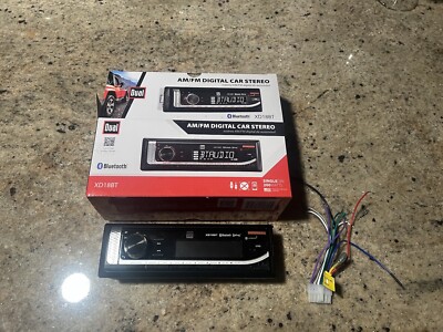 Dual- XD18BT- Single-DIN in-Dash All-Digital Media Receiver w ...