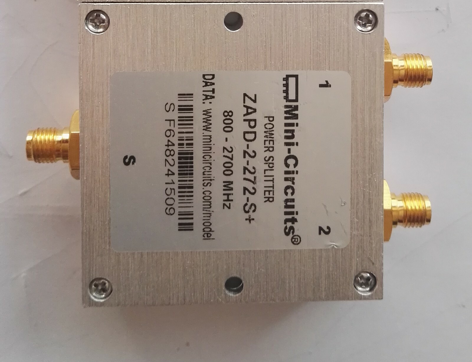 New Mini-Circuits ZAPD-2-272-S+ 800-2700MHz RF coaxial splitter | eBay