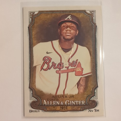 RONALD ACUNA JR. - 2024 Topps Allen & Ginter Baseball #20 - Atlanta ...