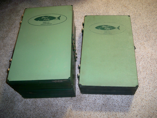 WILLE BAIT FILE BOXES - BAIT STORAGE SYSTEM TACKLEBOX LOT - SEVERAL ...