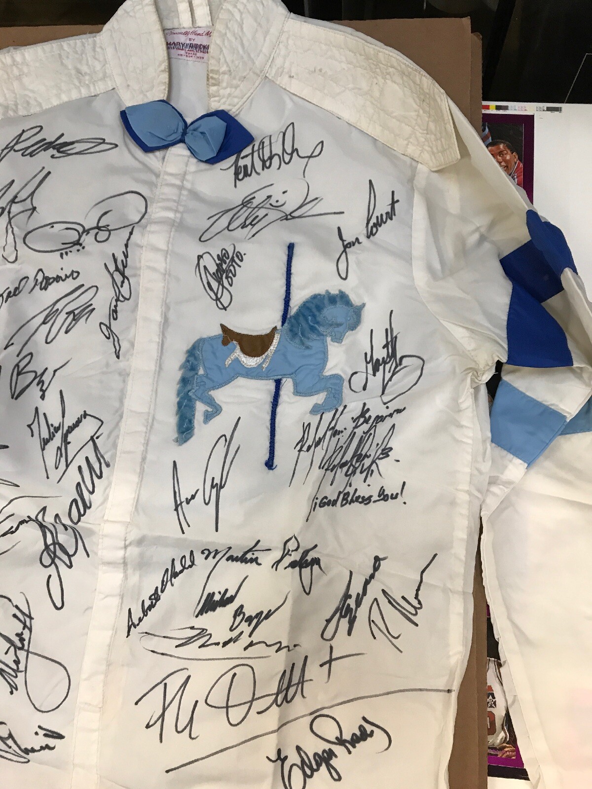2008 Breeders Cup Jockeys Signed Racing Silks Global Authentics | eBay
