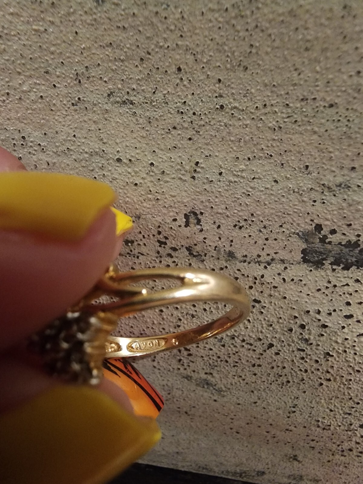 Avon Diamond Cluster Ring 14k gold | eBay