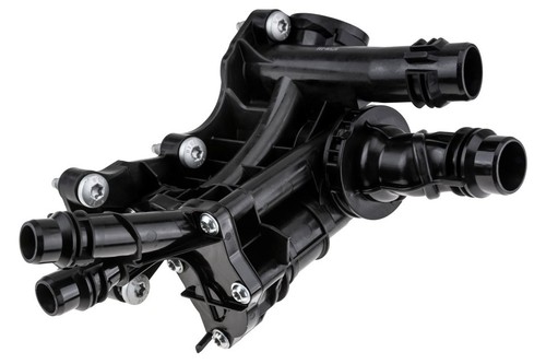 For Skoda Octavia IV Superb III VW Caddy V Water Thermostat Housing ...