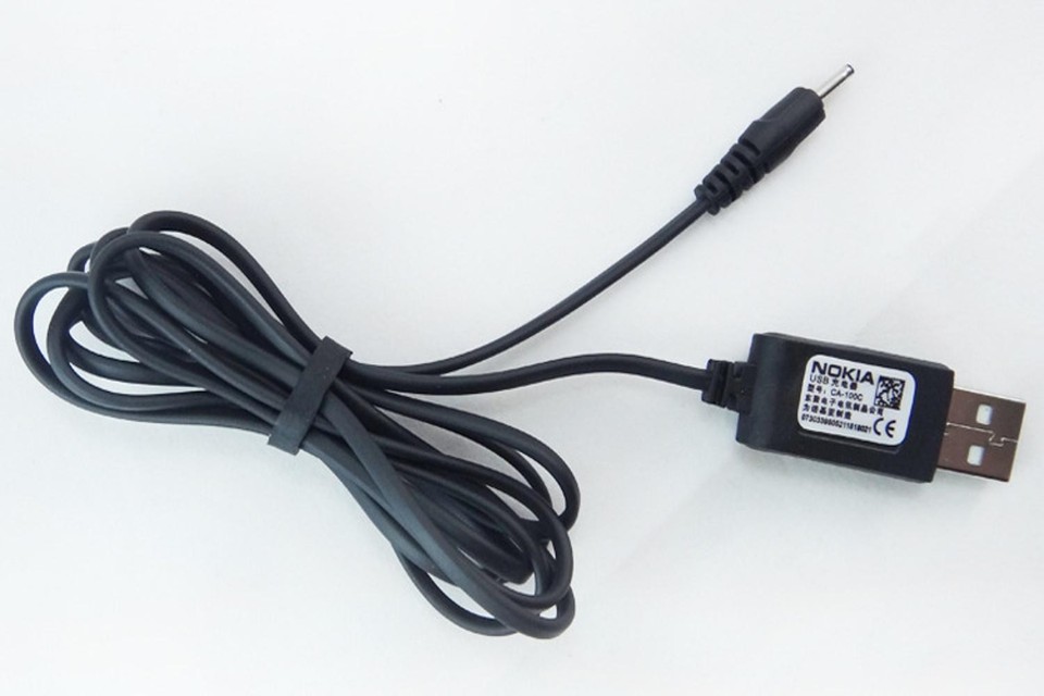 DC 2mm to USB Cable Small Pin USB Charger Lead Cord for CA-100C Nokia ...
