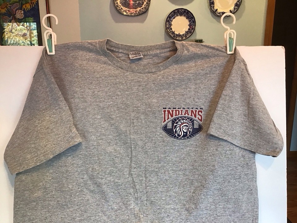 Vintage Manhattan Kansas High School Indians Football “99-00” Sz. XXL T ...