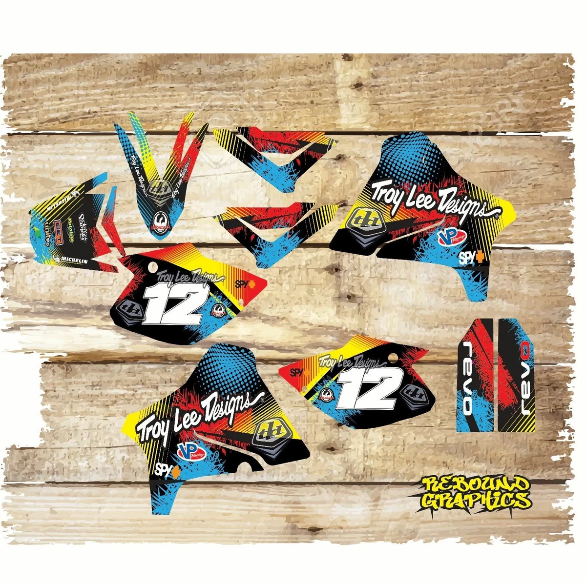 Troy Lee Designs Sticker Kits