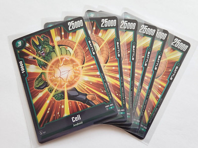 DRAGON BALL SUPER CARD GAME CELL - LOT OF 6 CARDS | eBay