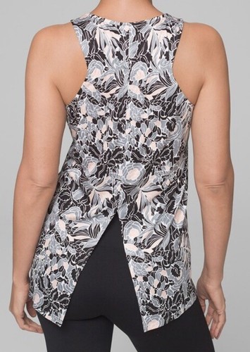 SOMA Size XXL Split Back Tunic Tank Sleeveless Top Lively Floral Grand ...