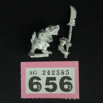 SKAVEN STORMVERMIN METAL OOP HALBERD WARHAMMER AGE OF SIGMAR THE OLD ...