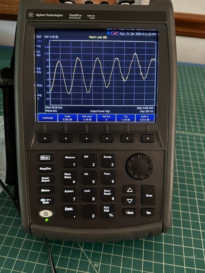 Agilent FieldFox N9913A RF Analyzer w/ options 233, 211, 210, 030 | eBay