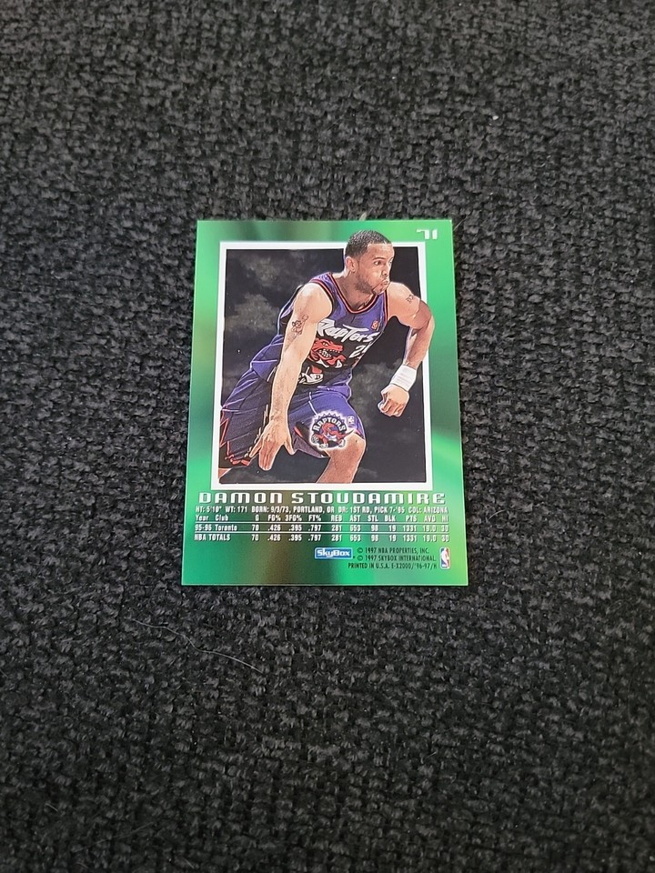 1996-97 Skybox Ex 2000 Basketball Damon Stoudamire #71 - SC2614 | eBay