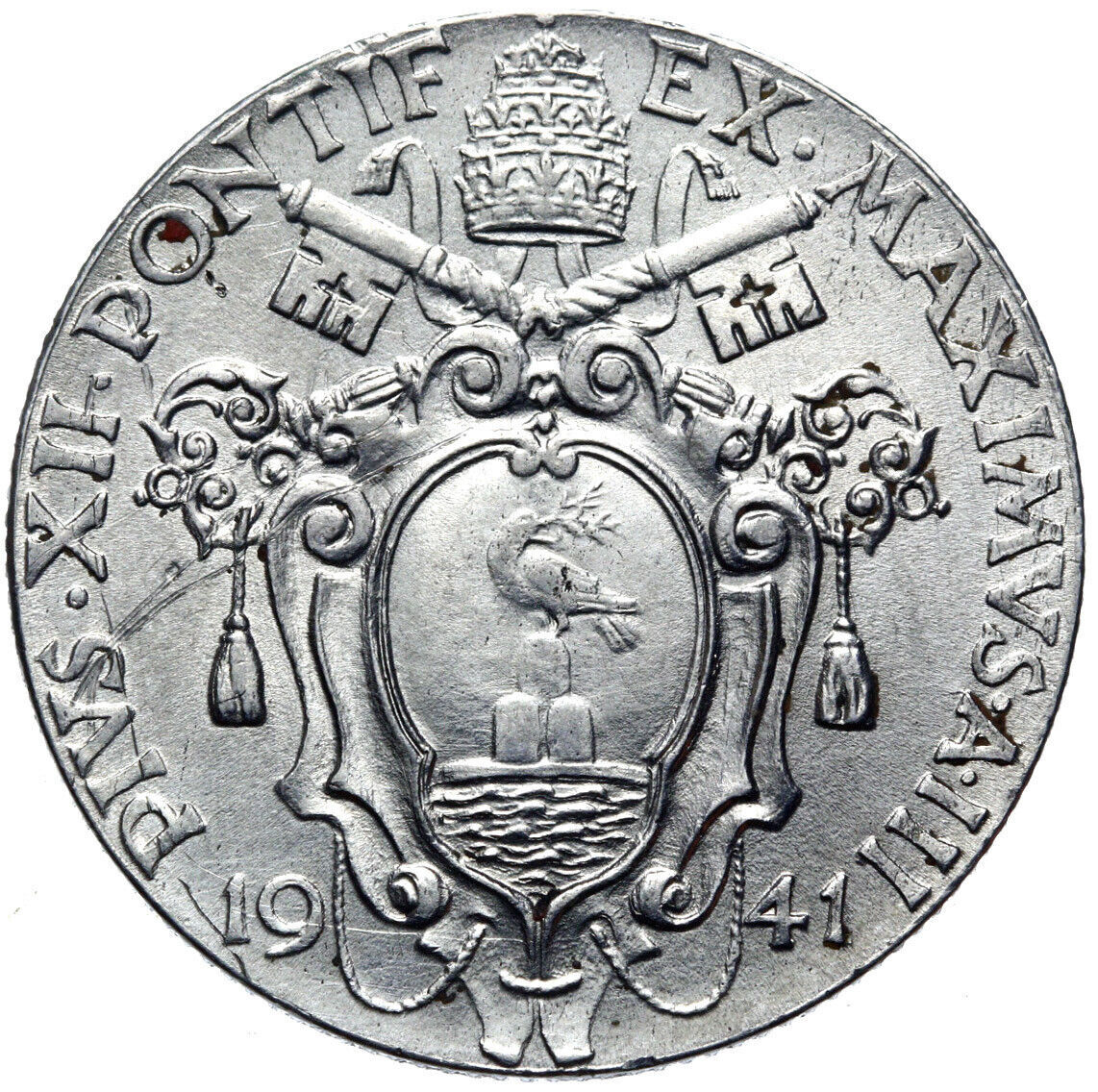 Vatican City - Vatican - Pope Pius XII. - Coin - 1 Lire 1941 Rome ...