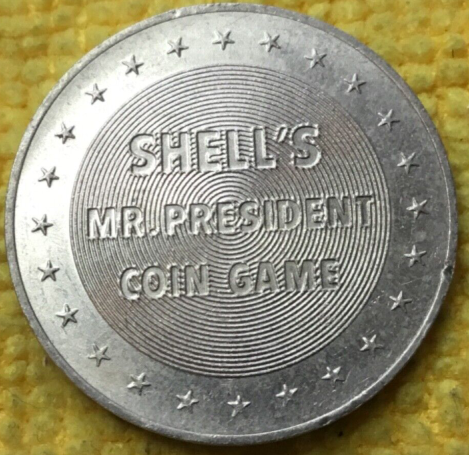 1968 Shell’s Mr. President Coin Game, James Garfield, #107554, Franklin ...