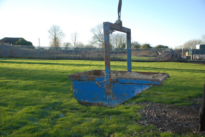CONQUIP TIPPING BOAT SKIP FOR USE WITH CRANE OR TELEHANDLER? | eBay UK