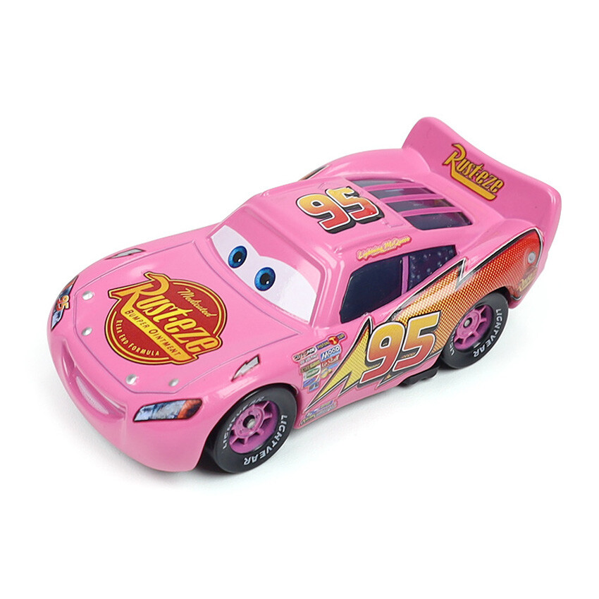 5 PACK Pink Chick Hicks Dating McQueen Disney Pixar Cars Kids Diecast ...