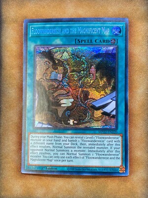 Yugioh Floowandereeze and the Magnificent Map MP22-EN220 Secret Rare ...