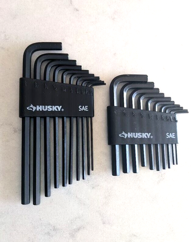 Husky SAE Hex Key Set 20 Piece Long and Short Arm | eBay