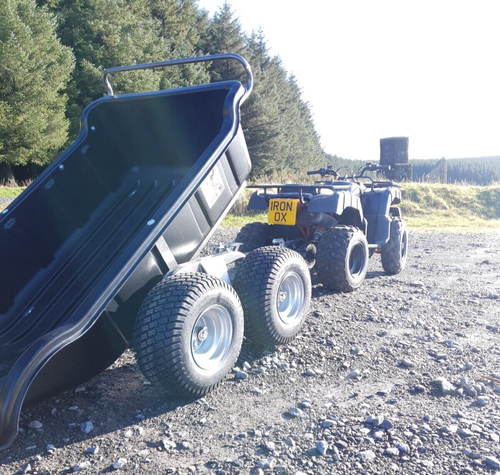 Quad Trailer 4 wheel trailer - Farm Trailer, Equestrian, Forestry ...