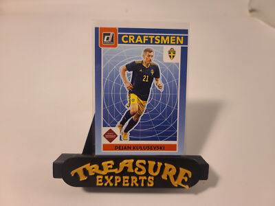 2021-22 Donruss #14 Dejan Kulusevski Craftsmen Insert Sweden Soccer ...