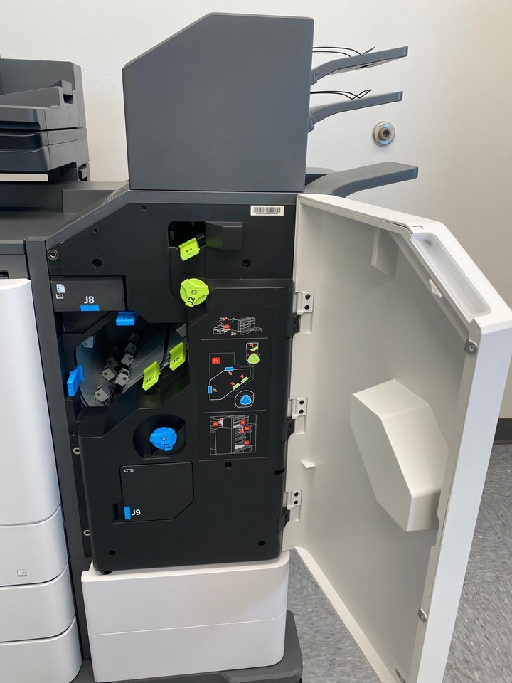 Lexmark CX825dte Laser Multifunction Color Printer W/Finisher | eBay