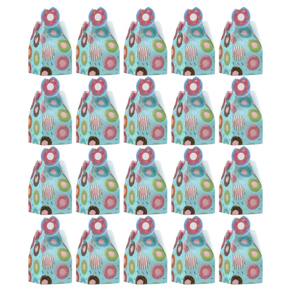50 Pcs Donut Cake Box Bakery Takeout Containers Cardboard Boxes with ...