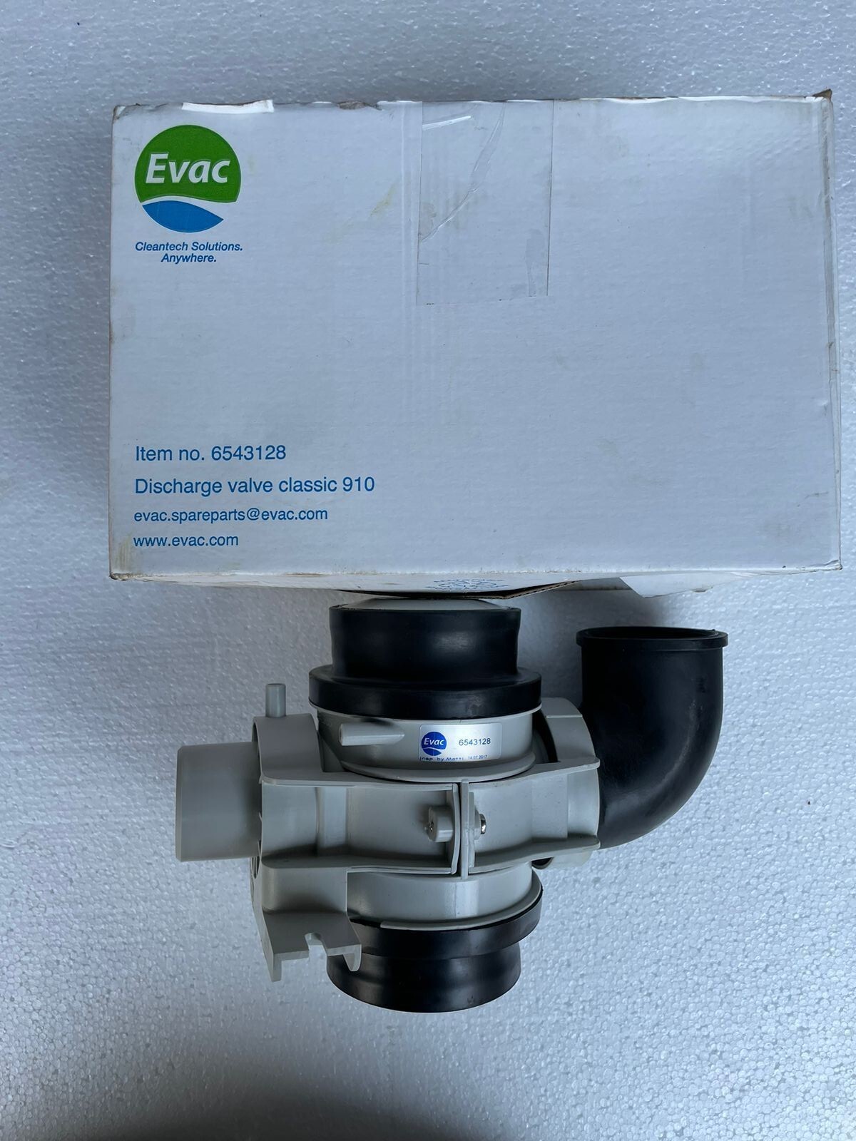 Evac 6543128 Discharge Valve | eBay