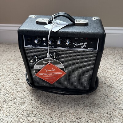 Fender Frontman 10G 10W Guitar Combo Amp with 10 Foot Instrument Cable ...