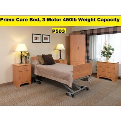 Drive Medical Prime Care Bed P503 Electric Hospital Bed for Patients ...