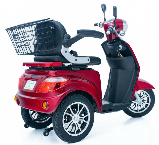 3 Wheeled Red Zt500 900w Electric Mobility Scooter LED Display Delivery ...