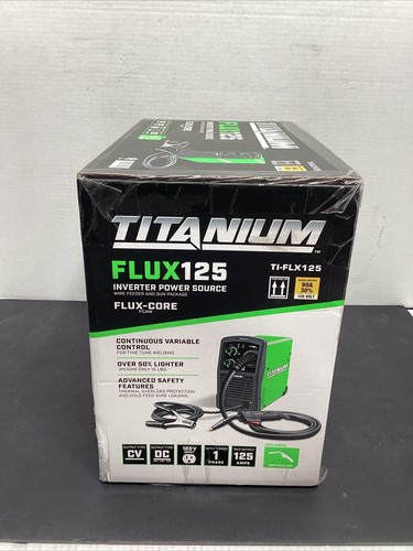 Titanium Easy-Flux 125 Amp Welder 120V (TI-FLX125) for sale online | eBay