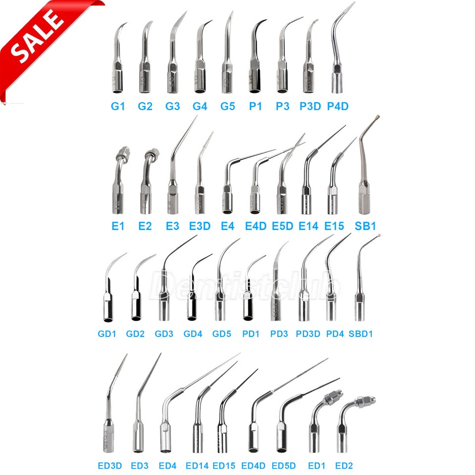 AZDENT Dental Ultrasonic Scaler Handpiece/Tips /Wrench /fit for EMS ...