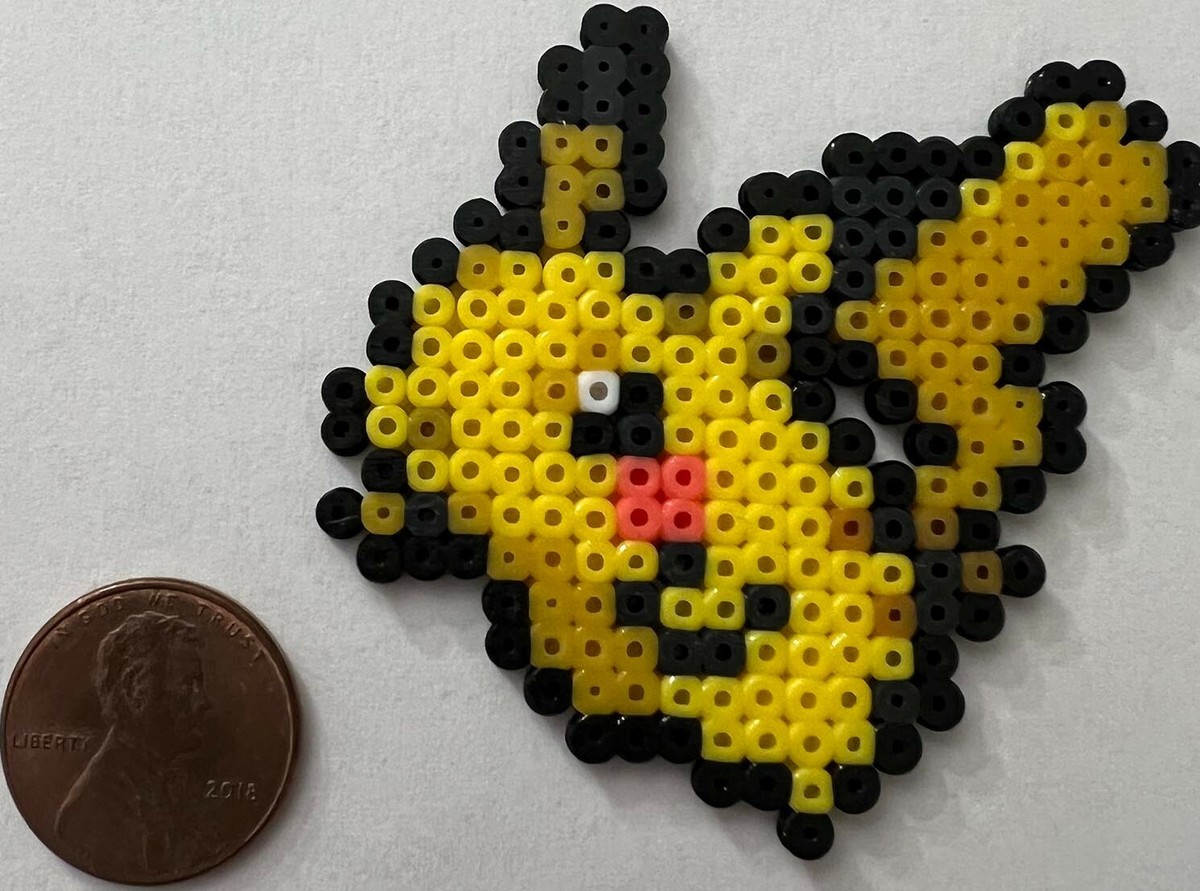 Pikachu Perler Beads I've Had People Ask Me What To Do With The Larger