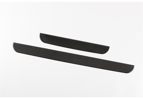 Carbon Fiber Outer Door Sill Guards Plate Scuff Panel Trim For Ford ...
