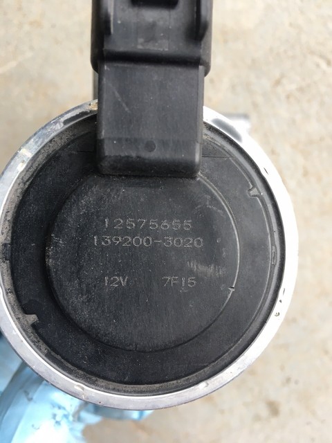 GM ACDELCO Chevrolet Trailblazer Air Injection Check Valve 12575655 for ...