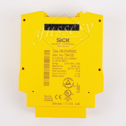 1 PCS SICK Safety Relay FX3-XTIO84002 FX3-XTI084002 1044125 V1.13.0 US ...
