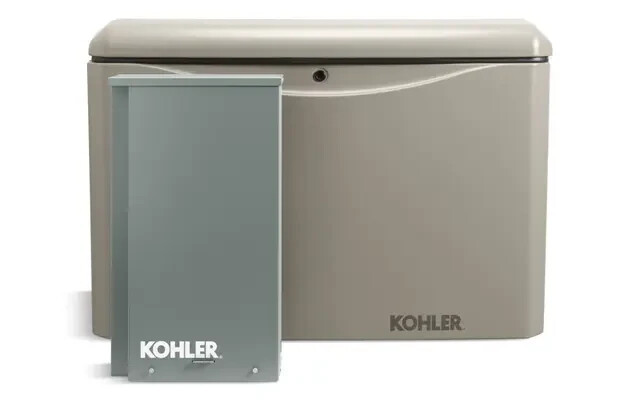 Kohler Standby Generator 14RCAL with Automatic Transfer Switch 14RESAL ...