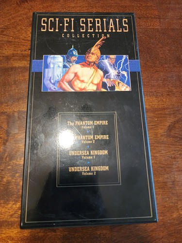 Sci-Fi Serials Collection Limited Edition Wooden Box 4 Disc DVD Set ...