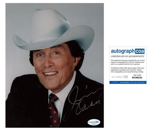Jimmy Dean "Big Bad John" Country Singer AUTOGRAPH Signed 8x10 Photo ...