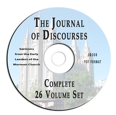Journal of Discourses-ALL 26 VOLS-Mormon-Joseph Smith-Refutation ...