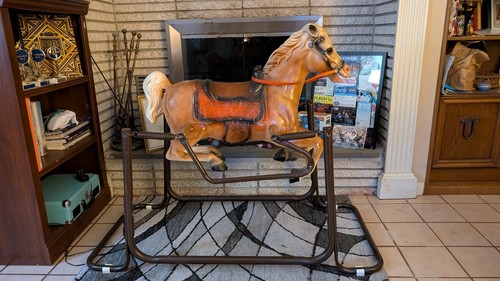 Vintage 1970 Genuine Wonder Horse Spring Rocking | eBay