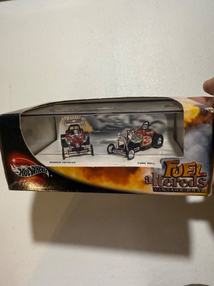 Hot Wheels Fuel Altereds vintage drags winged express and pure hell # ...