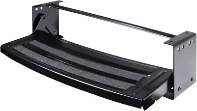 Radius 24" Single Manual RV Step Assembly, 300 Lbs. Anti-Slip Steps ...