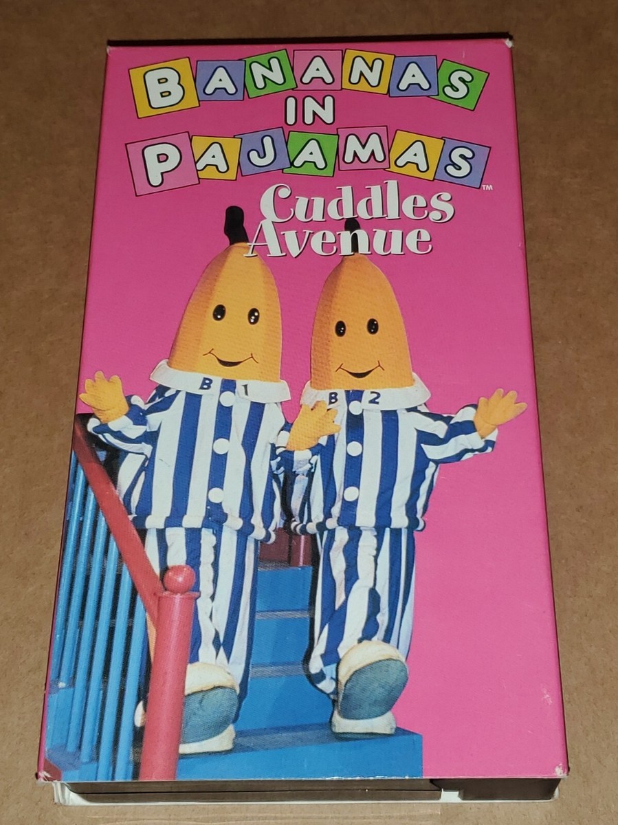Bananas In Pajamas Cuddles Avenue Vhs